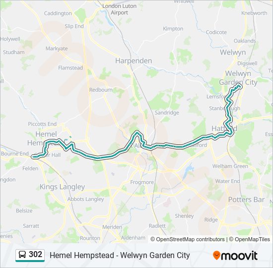 Bus Service From Hatfield To Welwyn Garden City | Fasci Garden