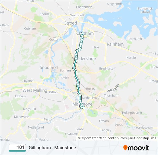 101 Route: Schedules, Stops & Maps - Chatham (Updated)