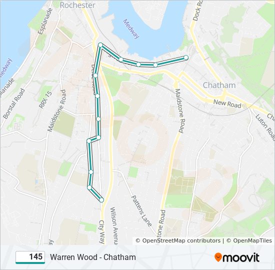 145 Route: Schedules, Stops & Maps - Rochester (Updated)