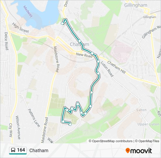 164 Route: Schedules, Stops & Maps - Chatham (Updated)