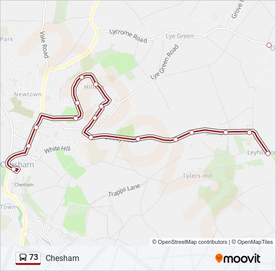 73 Route: Schedules, Stops & Maps - Chesham (Updated)