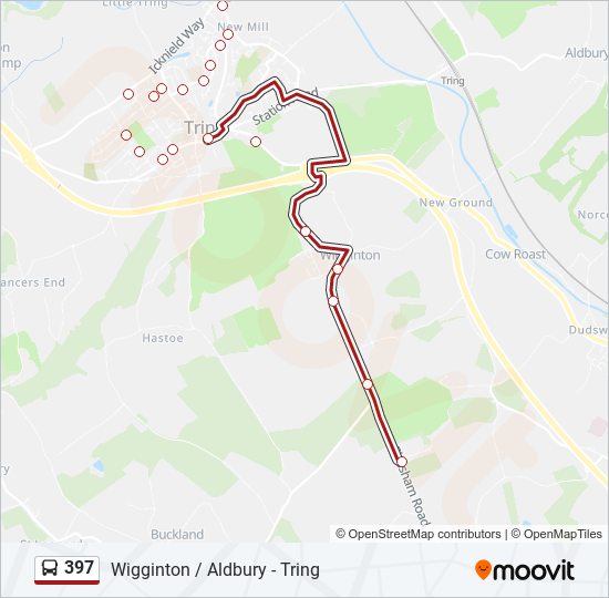 397 Route: Schedules, Stops & Maps - Beech Park (Updated)