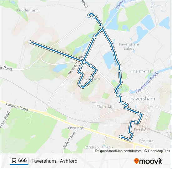 666 Route: Schedules, Stops & Maps - Luddenham (Updated)