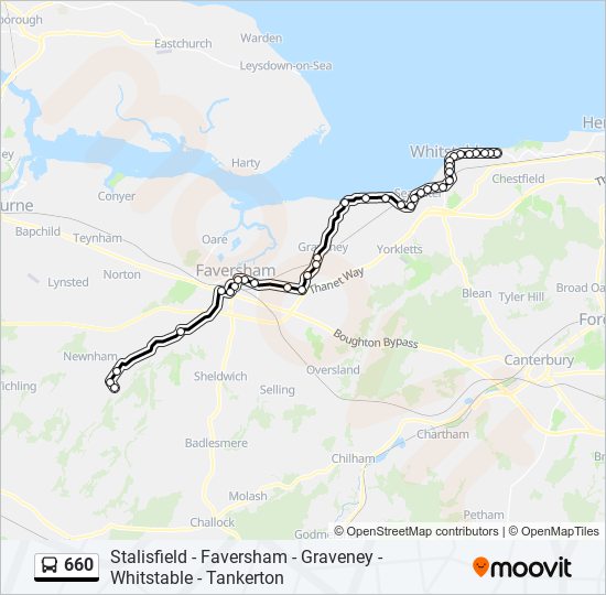 660 Route: Schedules, Stops & Maps - Eastling (Updated)