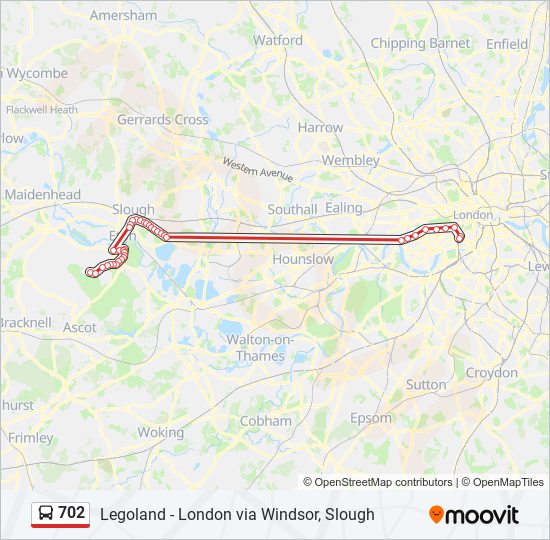 702 Route: Schedules, Stops & Maps - Legoland (Updated)