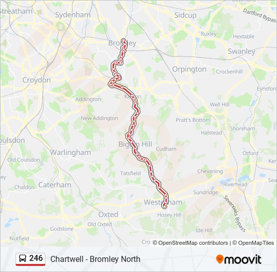 246 Route: Schedules, Stops & Maps - Chartwell (Updated)