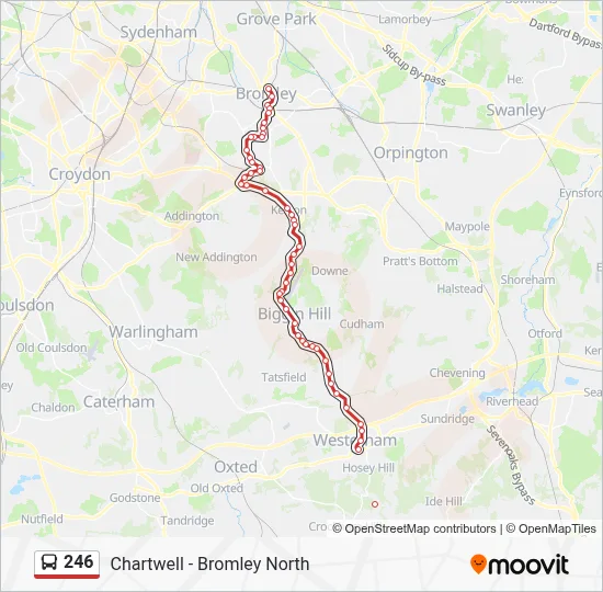 246 Route: Schedules, Stops & Maps - Chartwell (Updated)