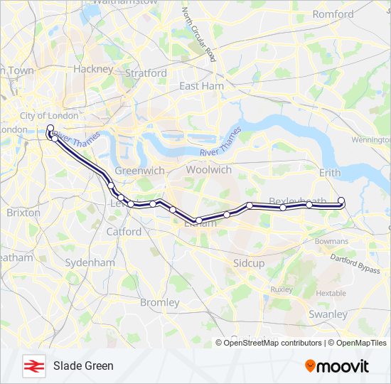 southeastern Route: Schedules, Stops & Maps - Slade Green (Updated)