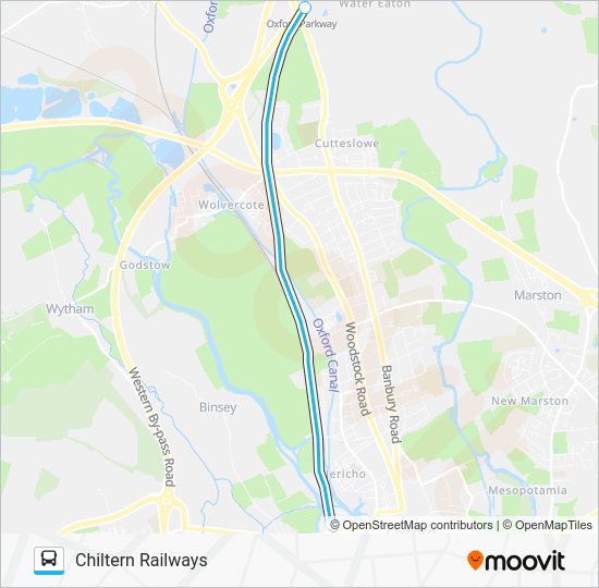 chiltern railways Route: Schedules, Stops & Maps - Bus Replacement ...