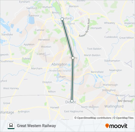 great western railway Route: Schedules, Stops & Maps - Bus Replacement ...