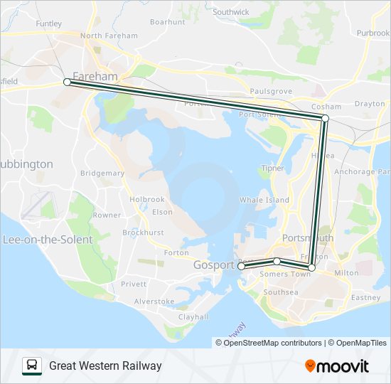 great western railway Route: Schedules, Stops & Maps - Bus Replacement ...