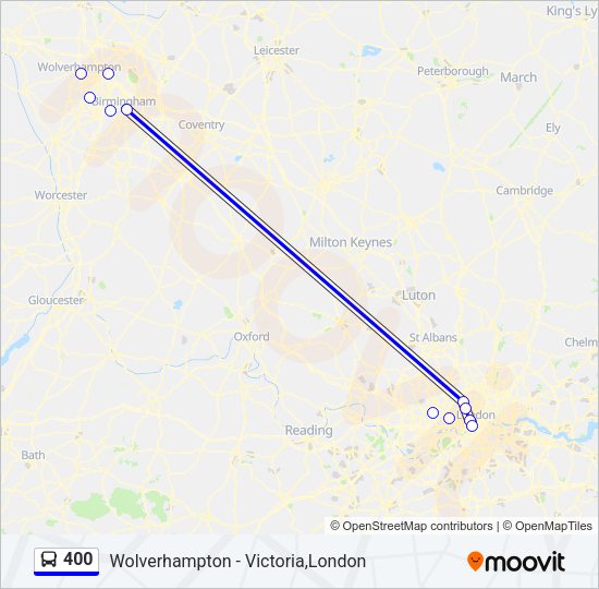 400 Route: Schedules, Stops & Maps - Victoria (Updated)