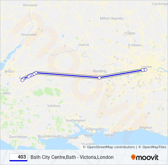 403 Route: Schedules, Stops & Maps - Victoria (Updated)