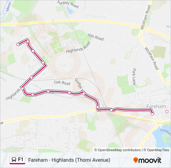 f1 Route: Schedules, Stops & Maps - (Updated)