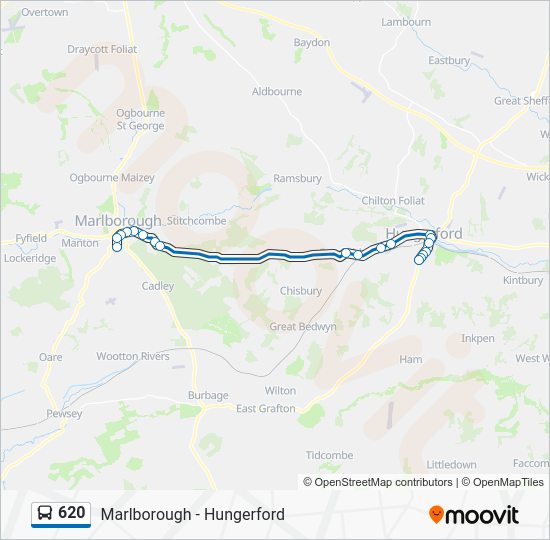 620 Route: Schedules, Stops & Maps - Marlborough (Updated)