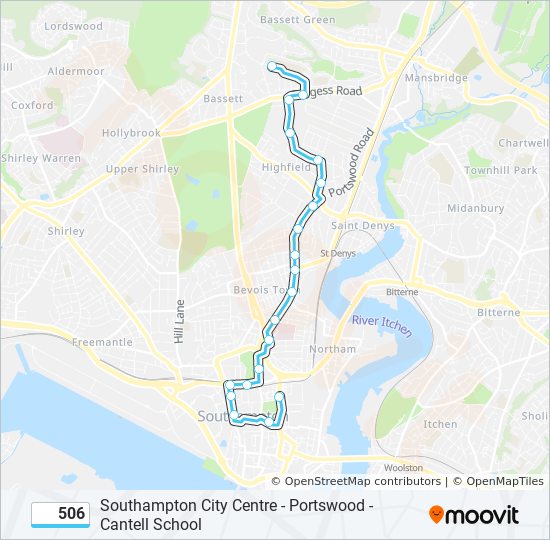 506 Route: Schedules, Stops & Maps - St Marys (Updated)