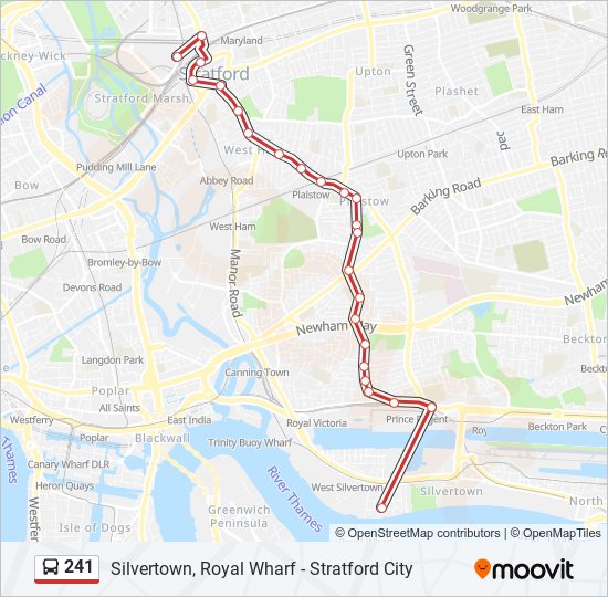 241 Route: Schedules, Stops & Maps - Stratford City (Updated)