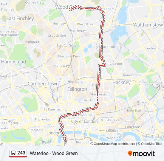 243 Route: Schedules, Stops & Maps - Waterloo (Updated)