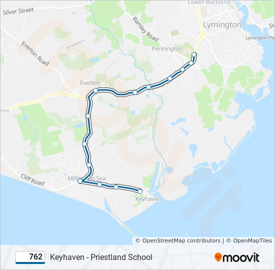 762 Route: Schedules, Stops & Maps - Pennington (Updated)