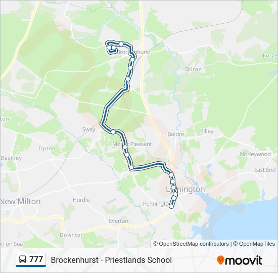 777 Route: Schedules, Stops & Maps - North Weirs (Updated)