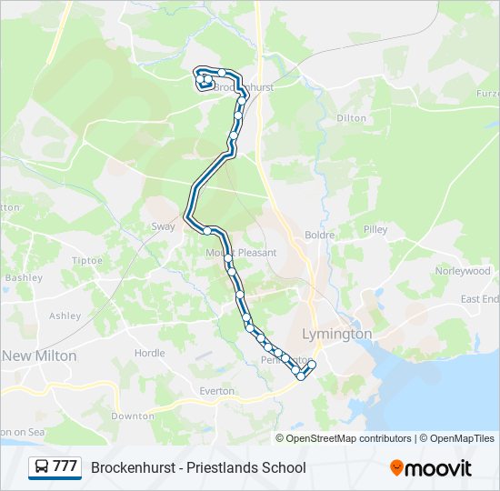 777 Route: Schedules, Stops & Maps - North Weirs (Updated)