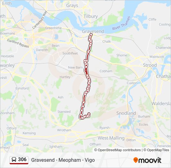 306 Route: Schedules, Stops & Maps - Vigo Village (Updated)