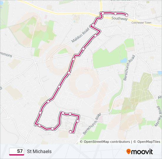 s7 Route: Schedules, Stops & Maps - St Michaels (Updated)