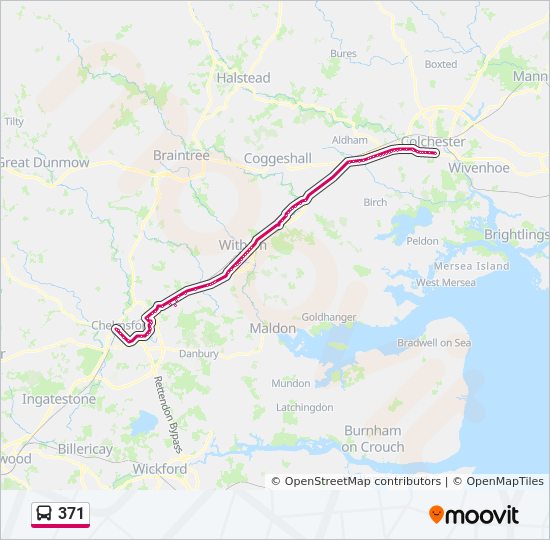 371 Route: Schedules, Stops & Maps - (Updated)