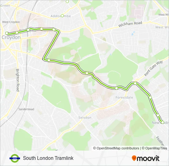 TRAM Route: Schedules, Stops & Maps - Church Street (Updated)