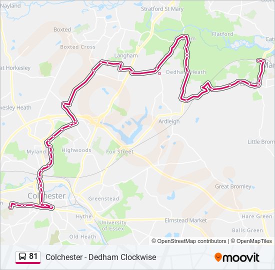 81 Route Schedules Stops Maps Manningtree Updated 81-route-schedules-stops-maps-manningtree-updated