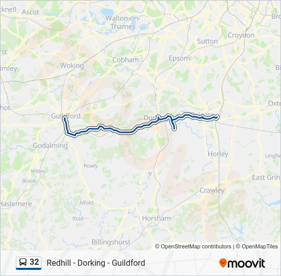 32 Route Schedules Stops Maps Redhill Updated 32 Route Schedules Stops Maps Redhill Updated