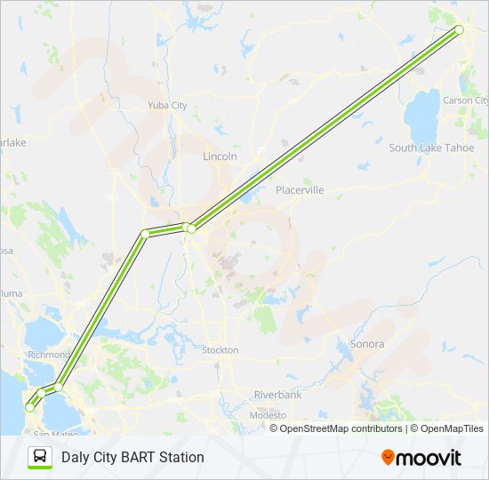 Ruta flixbus 2064: horarios, paradas y mapas - Daly City BART Station ...