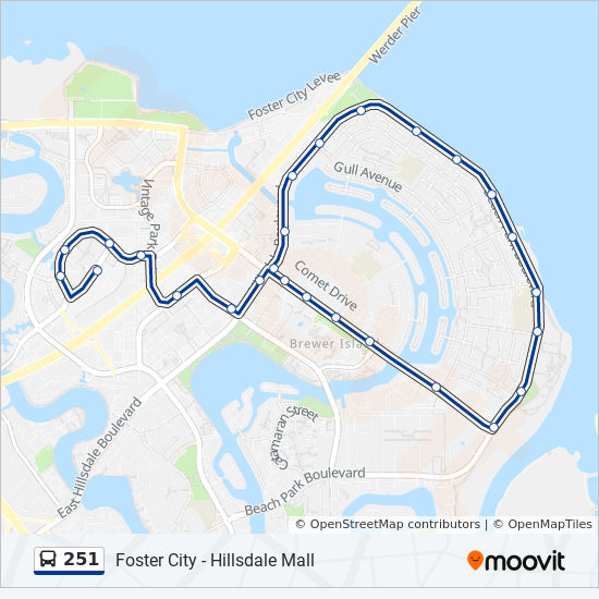 251 Route: Schedules, Stops & Maps - Bridgepoint Shopping Center