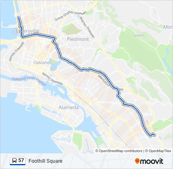 57 Route Schedules Stops Maps Foothill Square Updated 57 Route Schedules Stops Maps Foothill Square Updated