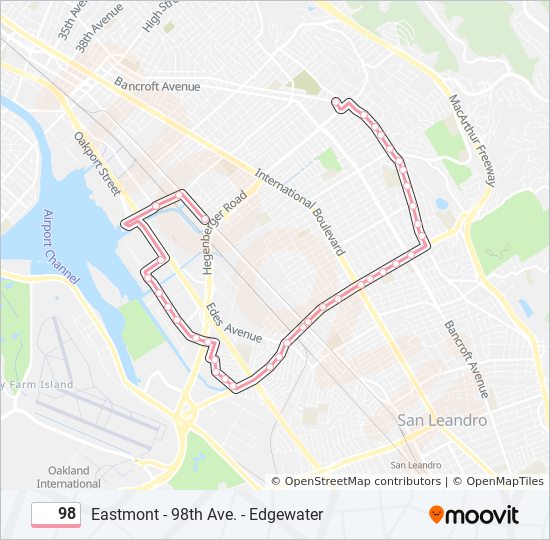 98 Route: Schedules, Stops & Maps - Eastmont Transit Center (Updated)