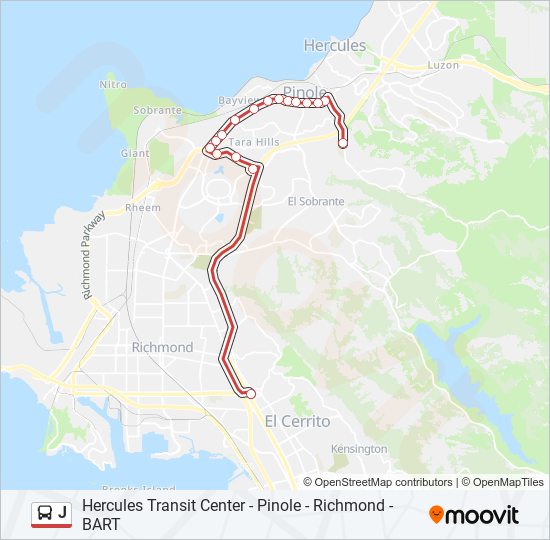 Ruta j: horarios, paradas y mapas - Jr To Pvhs (Actualizado)