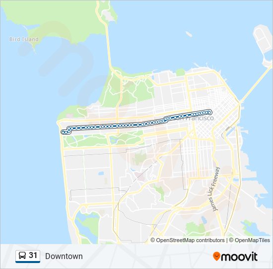 31 Route: Schedules, Stops & Maps - Downtown (Updated)