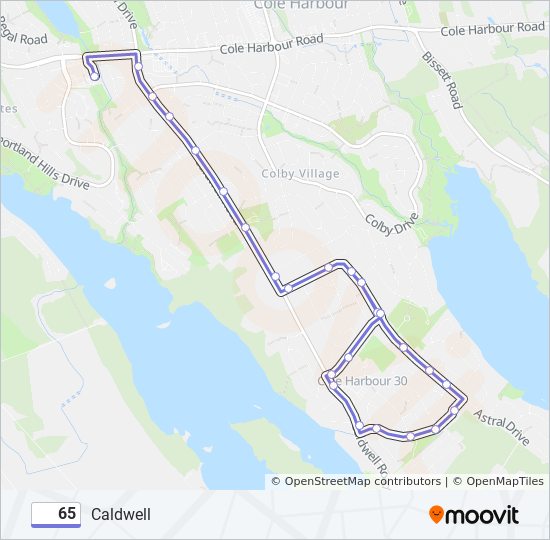 65 Route: Schedules, Stops & Maps - 65 Portland Hills Terminal (Updated)