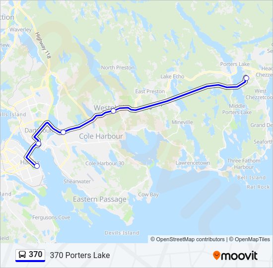 370 Route: Schedules, Stops & Maps - 370 Downtown Hfx Via Bridge Term ...