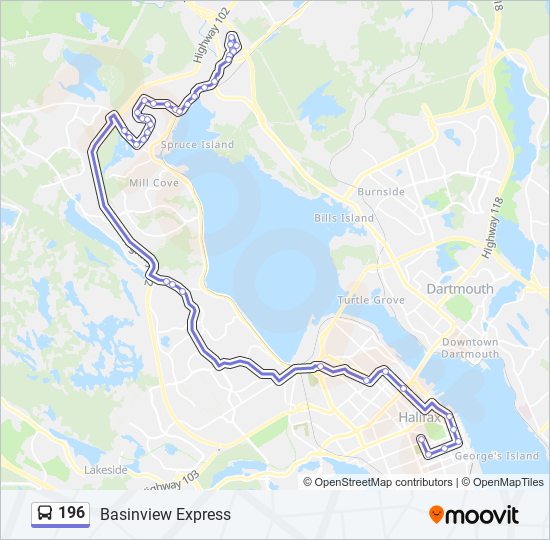 196 Route: Schedules, Stops & Maps - 196 Downtown Express To Summer ...