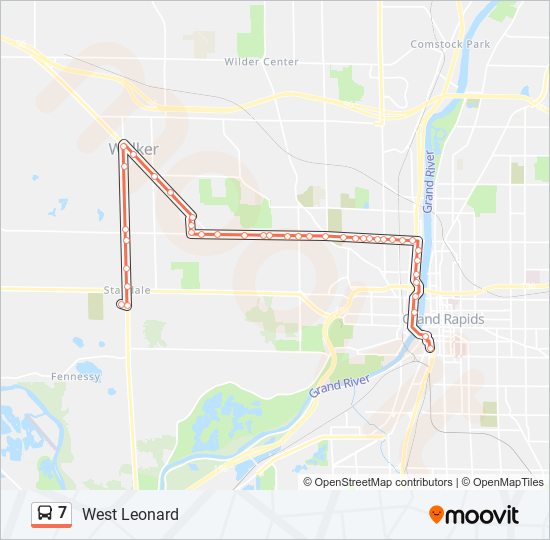 7 Route: Schedules, Stops & Maps - Meijer Standale (Updated)