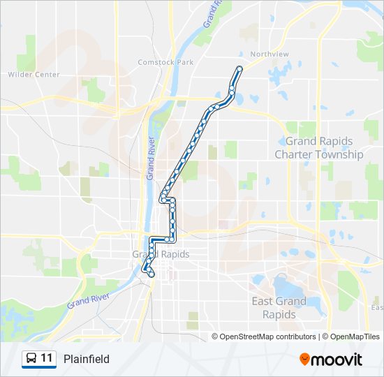 11 Route: Schedules, Stops & Maps - Central Station (Updated)