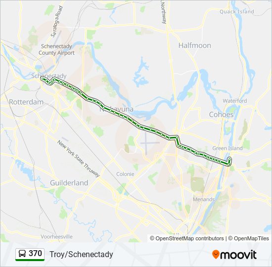 370 Route: Schedules, Stops & Maps - Schenectady To Troy (Updated)