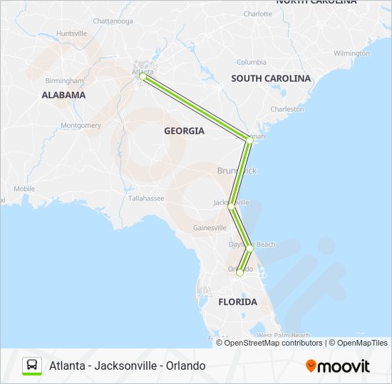 FLIXBUS 2434 Route: Schedules, Stops & Maps - Atlanta Bus Station (Updated)