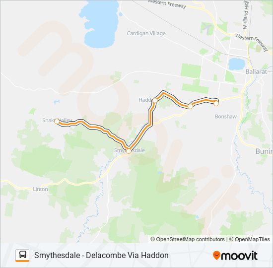 c27 Route: Schedules, Stops & Maps - Delacombe (Updated)