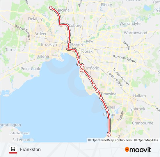 frankston melbourne airport Route: Schedules, Stops & Maps - Frankston ...