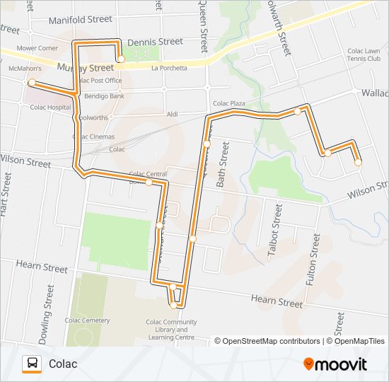 3 Route: Schedules, Stops & Maps - Colac (Updated)