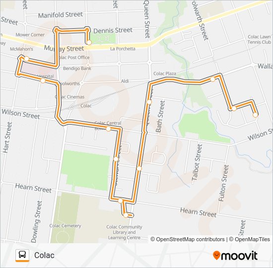3 Route: Schedules, Stops & Maps - Colac (Updated)