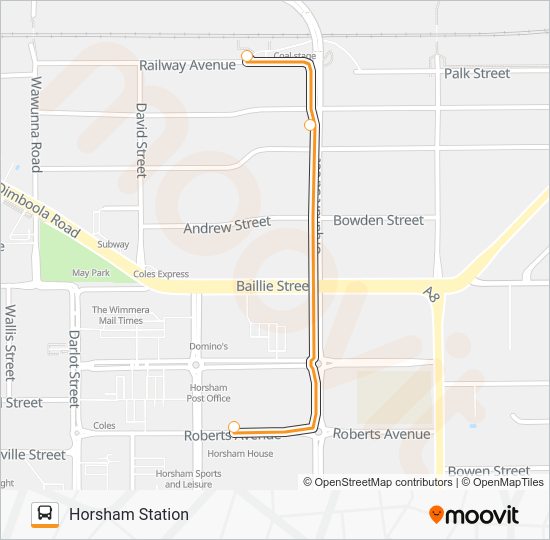 5 Route: Schedules, Stops & Maps - Horsham Station (Updated)