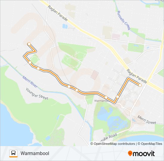 6 Route: Schedules, Stops & Maps - Warrnambool (Updated)